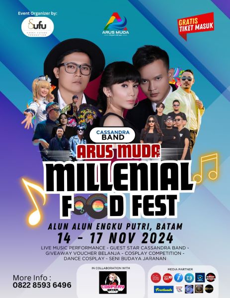 Pasangan Rudi-Rafiq Tak Hadiri Arus Muda Millennial Food Fest Demi ...
